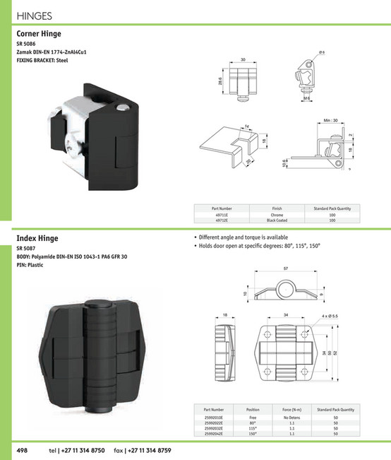 Essentra Components ZA - Essentra Components Catalogue ZA - Page 500-501